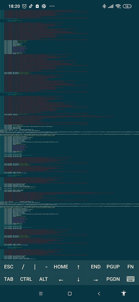 Помогите Juicessh увиличение экрана - Talk 24Serv