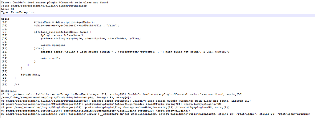 Помогите с плагином. Крашит серв - Вопросы/Обсуждения - Talk 24Serv