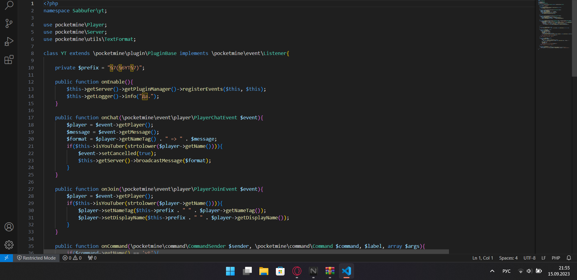 Плагин YT как с HypeGO (GenisysPRO/LiteCore) - Плагины - Talk 24Serv